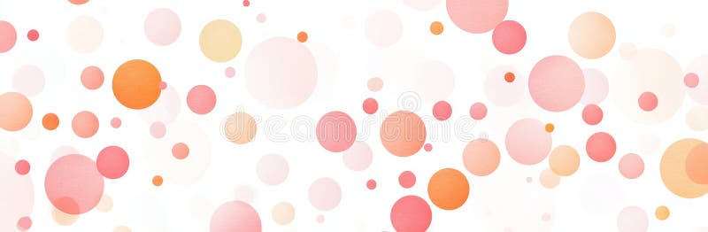 Set of Dotted Pattern Dividers in Pastel Colors. Modern Design Stock ...