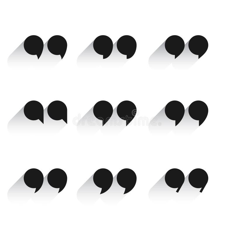 Inverted Comma Stock Illustrations – 962 Inverted Comma Stock ...