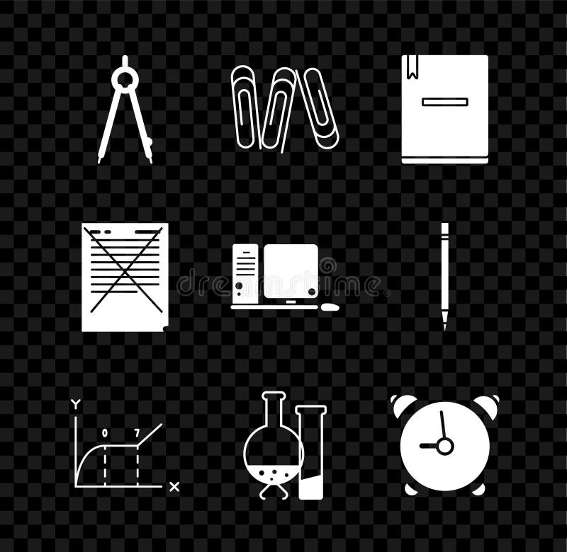 Set Drawing Compass, Pie Chart Infographic, Test Tube and Flask ... Set Drawing Compass, Pie Chart Infographic, Test Tube and Flask ...