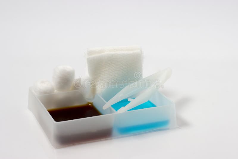 Set of Dressing, Simple Plastic Set Stock Image - Image of healthy ...