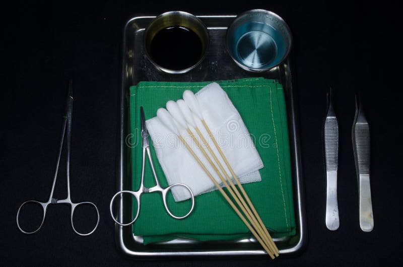 172 Set Dressing Wound Instrument Stock Photos - Free & Royalty-Free ...