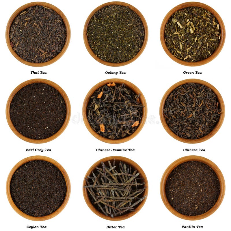 Set of tea stock photo. Image of healthy, freshness, close - 37647524