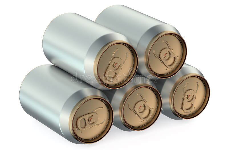 Two generic beer cans stock illustration. Illustration of copy - 26307155