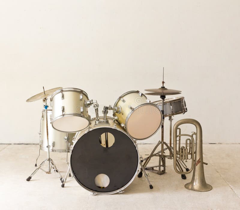 Set of drums stock image. Image of drum, drums, ride - 39572857