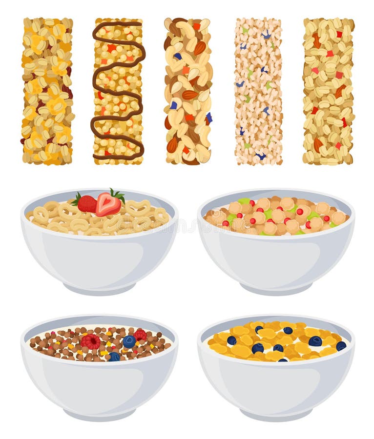 Muesli Stock Illustrations – 5,316 Muesli Stock Illustrations, Vectors ...