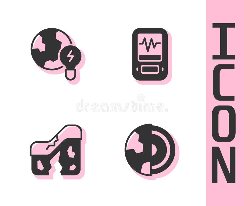 Seismograph Geological Stock Illustrations – 119 Seismograph Geological ...