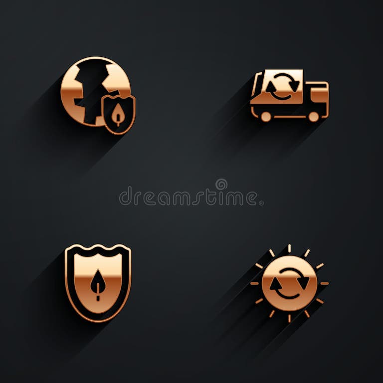 Shield Garbage Truck Stock Illustrations – 61 Shield Garbage Truck ...