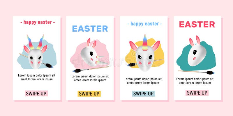 Set of Templates Mobile Interface. Flat and Transparent UI/UX. C Stock ...