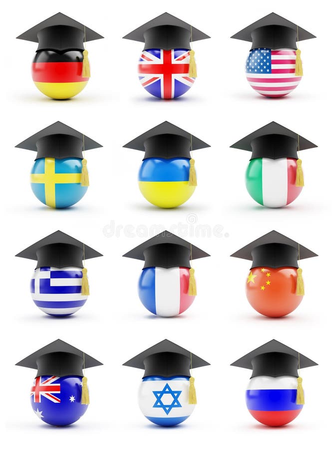 Set education stock illustration. Illustration of award - 25048850