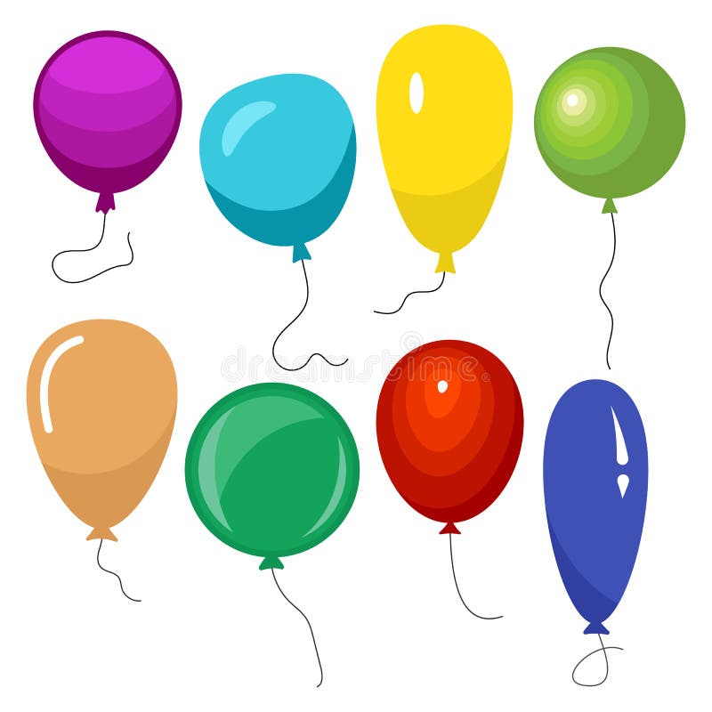 Eight Balloons Stock Illustrations – 709 Eight Balloons Stock ...