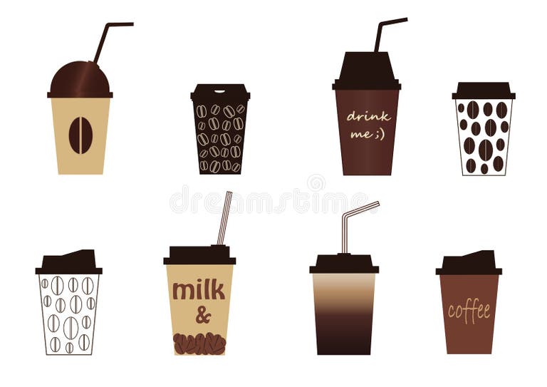 Eight Coffee Cups Stock Illustrations – 181 Eight Coffee Cups Stock ...