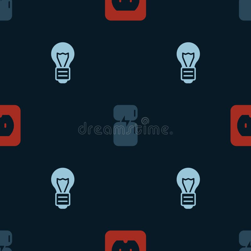 Set Electrical Outlet, Refrigerator and Creative Lamp Light Idea on ...