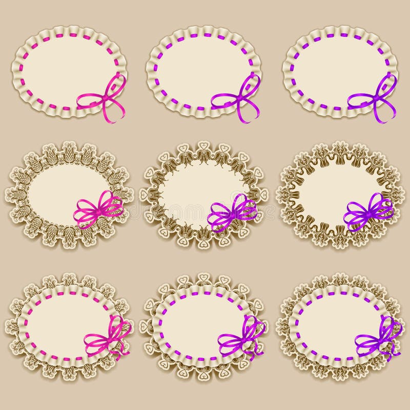 Ruffle Border Stock Illustrations – 107 Ruffle Border Stock ...
