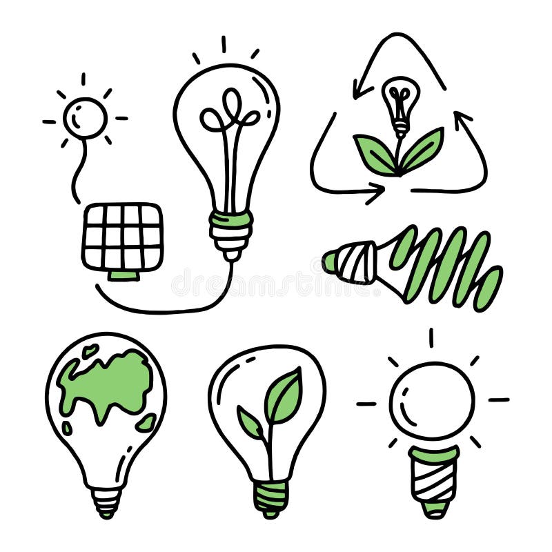 A Set of Elements. Co2 Concept of Climate Change. Recycling. Separation ...