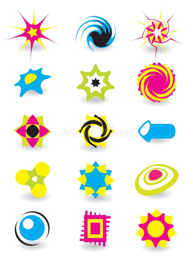 Set of elements for design stock vector. Illustration of design - 8353369