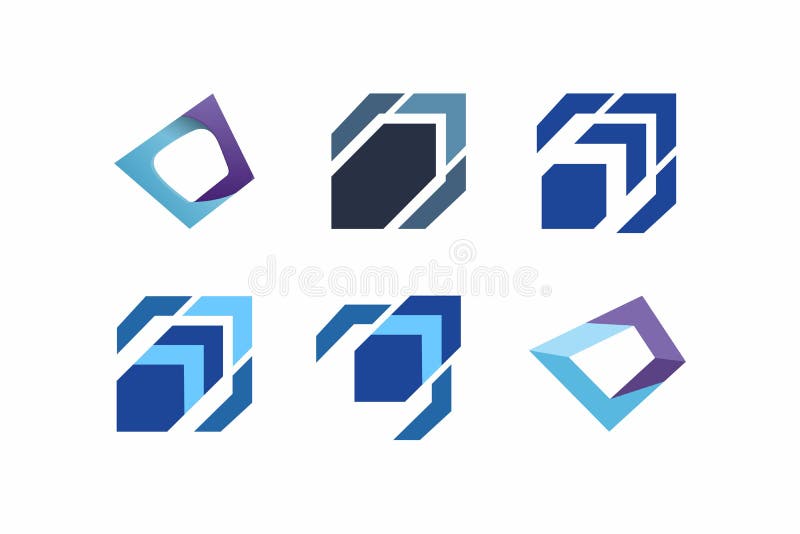Set of Elements for Logo Design Template Stock Vector - Illustration of ...