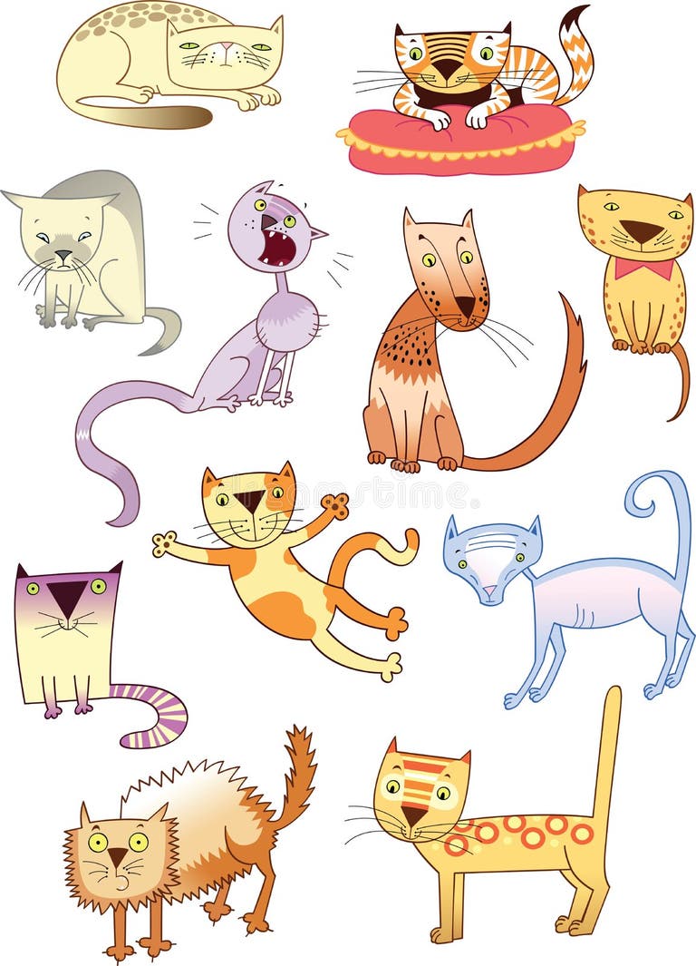 Eleven Cats Stock Illustrations – 6 Eleven Cats Stock Illustrations ...