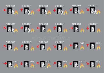 Emergency Exit Crowd Stock Illustrations – 214 Emergency Exit Crowd ...