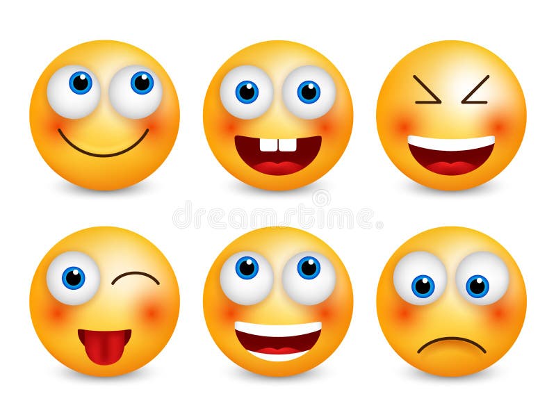 Smileys Set Stock Illustrations – 3,890 Smileys Set Stock Illustrations ...