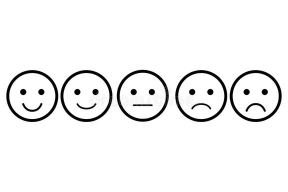 Customer Satisfaction Faces Stock Illustrations – 1,632 Customer ...