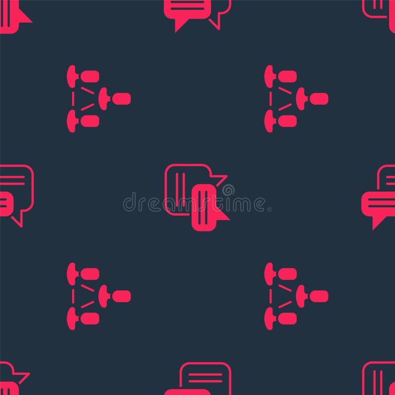 Set Employee Hierarchy and Speech Bubble Chat on Seamless Pattern ... Set Employee Hierarchy and Speech Bubble Chat on Seamless Pattern ...