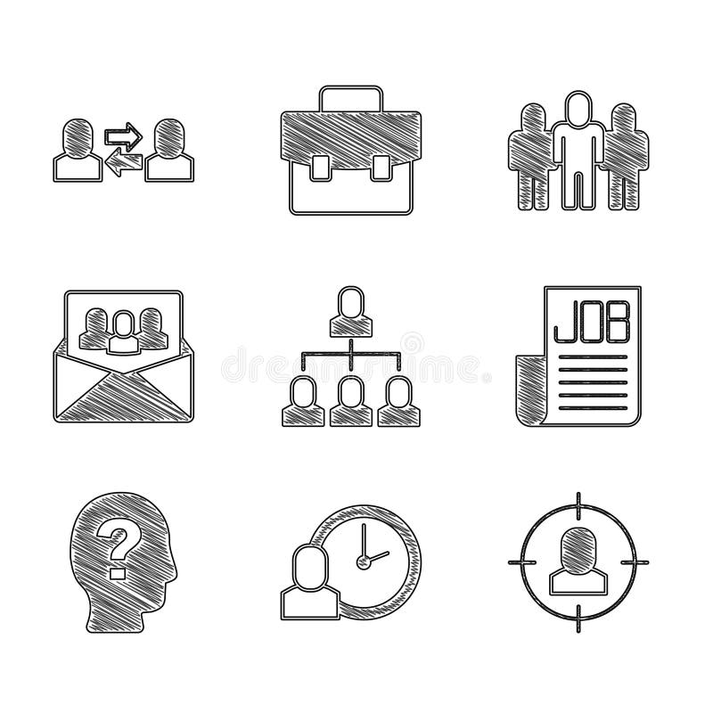 Set Employee Hierarchy, Work Time, Head Hunting, Search Job, Worker ...