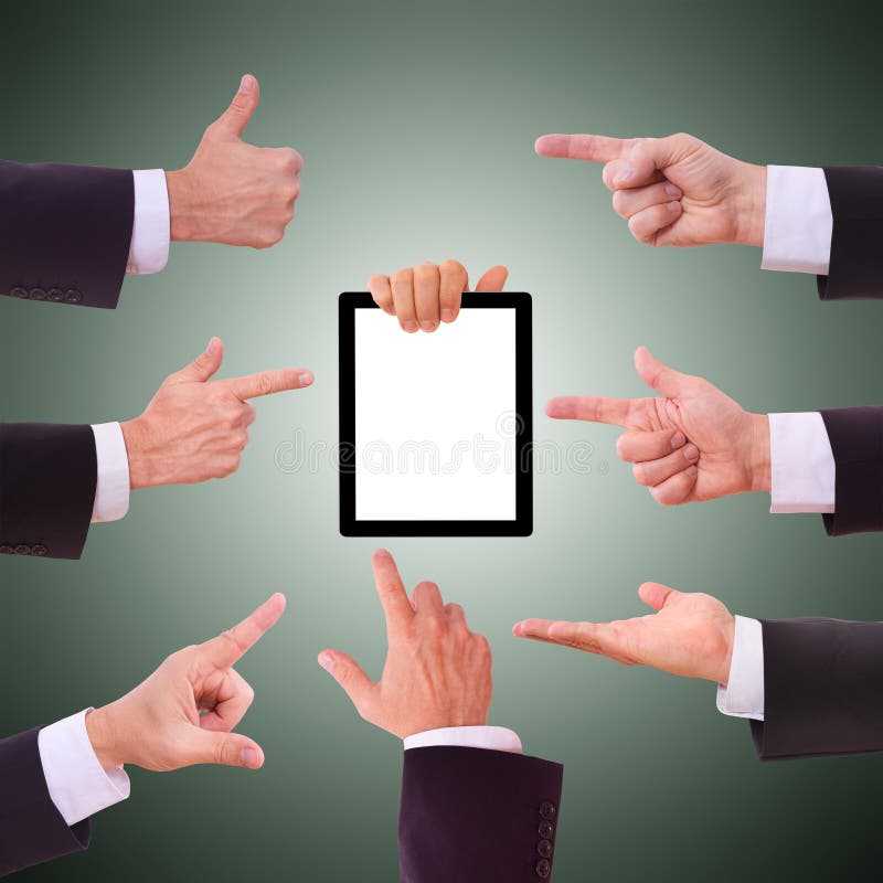 Set Empty Hand of Businessman in Suit. Stock Photo - Image of ...