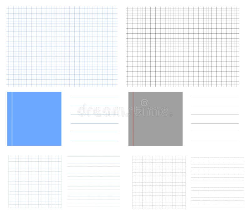 Lined Horizontal Notebook Stock Illustrations – 1,036 Lined Horizontal ...