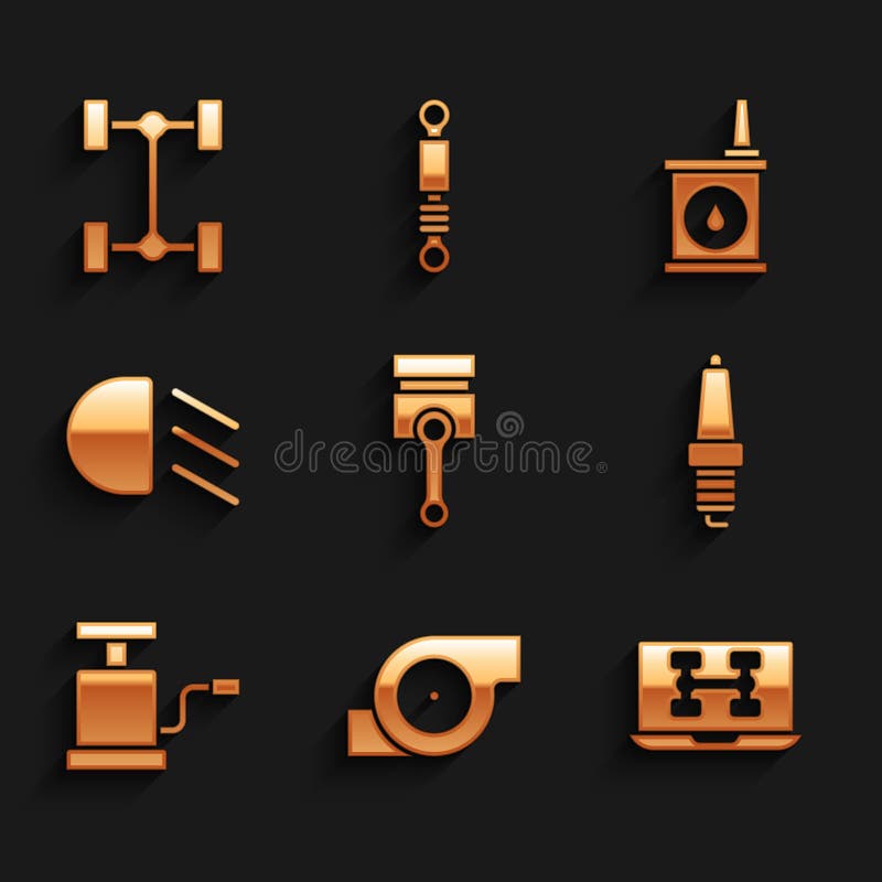 Set Engine Piston, Automotive Turbocharger, Diagnostics Condition of ... Set Engine Piston, Automotive Turbocharger, Diagnostics Condition of ...