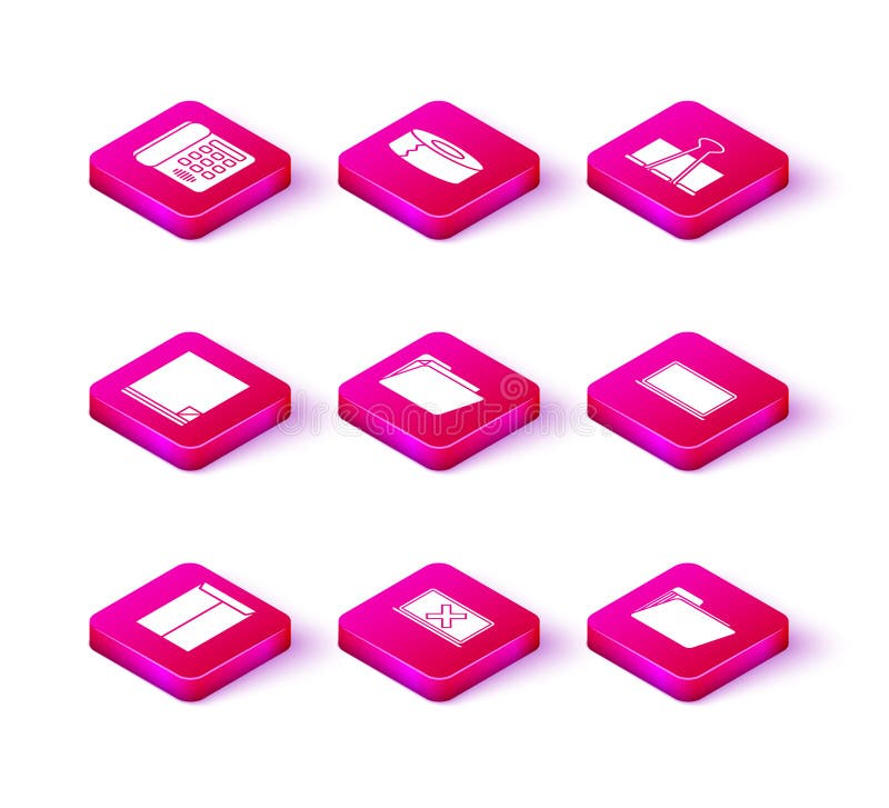 Set Envelope, Laptop and Cross Mark on Screen, File Document, Document ...