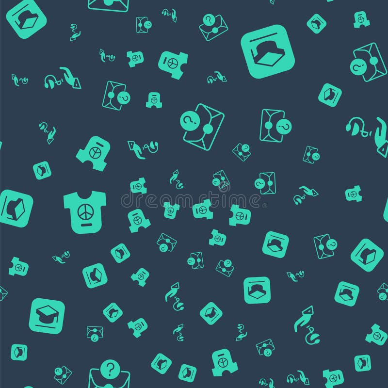 Set Envelope with Question Mark, Graduation Cap, Peace and Caduceus ...