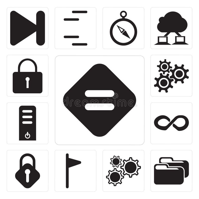 Server Infinity Head Logo Icon Design Stock Vector - Illustration of ...