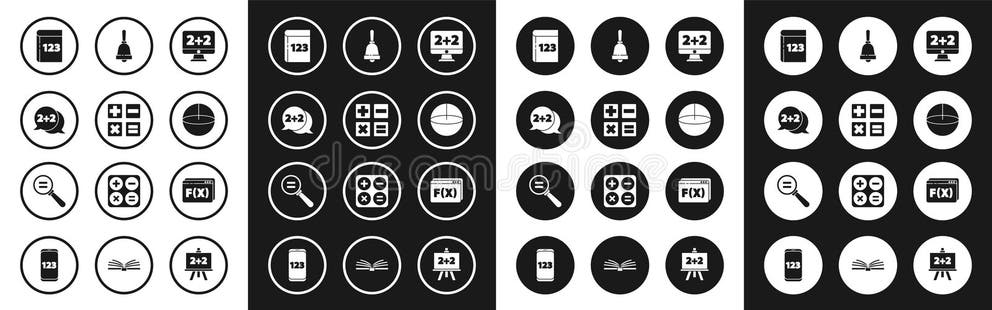 Set Equation Solution, Calculator, Book with Word Mathematics ...