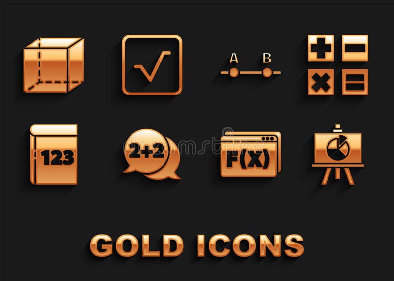 Set Equation Solution, Calculator, Chalkboard with Diagram, Function ...