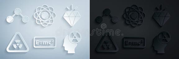 Set Equation Solution, Diamond, Triangle with Radiation, Head and ...