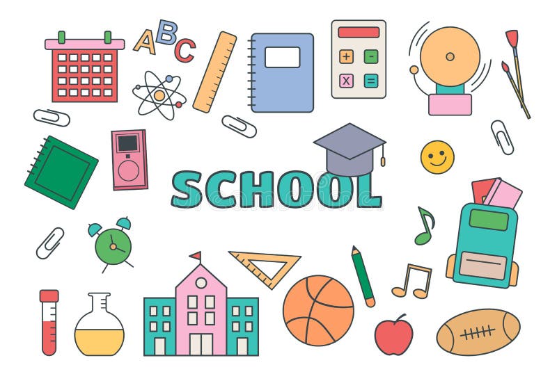 Essential School Stock Illustrations – 838 Essential School Stock ...