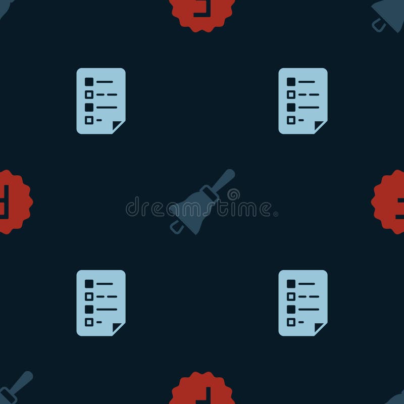 Set Exam Paper with Incorrect Answers, Ringing Bell and Clipboard ...