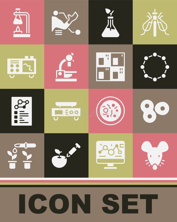 Set Experimental Mouse, Cell Division, Chemical Formula, Plant Breeding ...