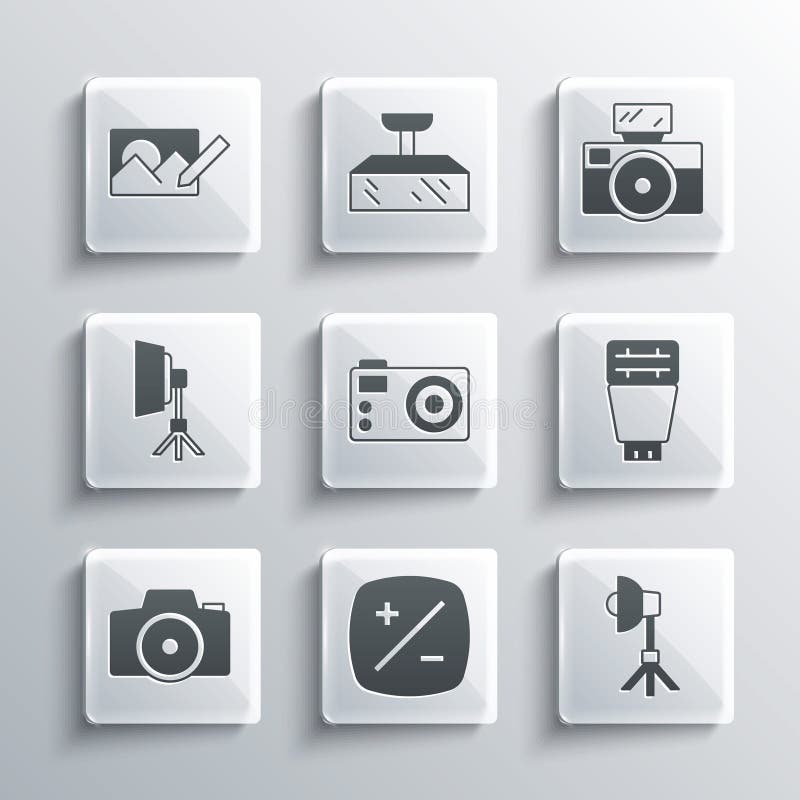 Set Exposure Compensation, Softbox Light, Photo Camera Flash ...