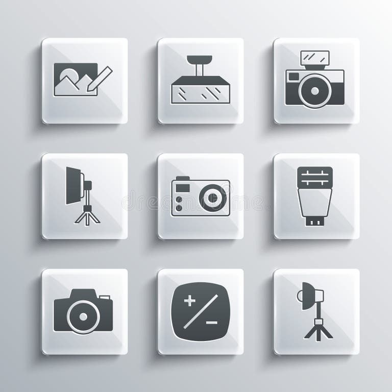 Set Exposure Compensation, Softbox Light, Photo Camera Flash ...