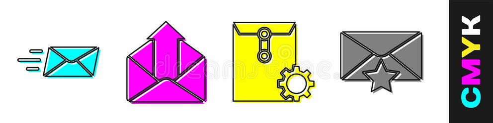 Set Express Envelope, Outgoing Mail, Envelope Setting and Envelope with ...