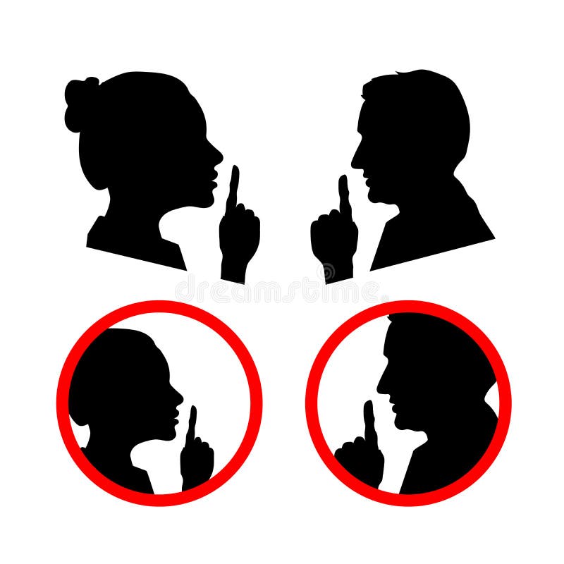 Shhh Stock Illustrations – 547 Shhh Stock Illustrations, Vectors ...