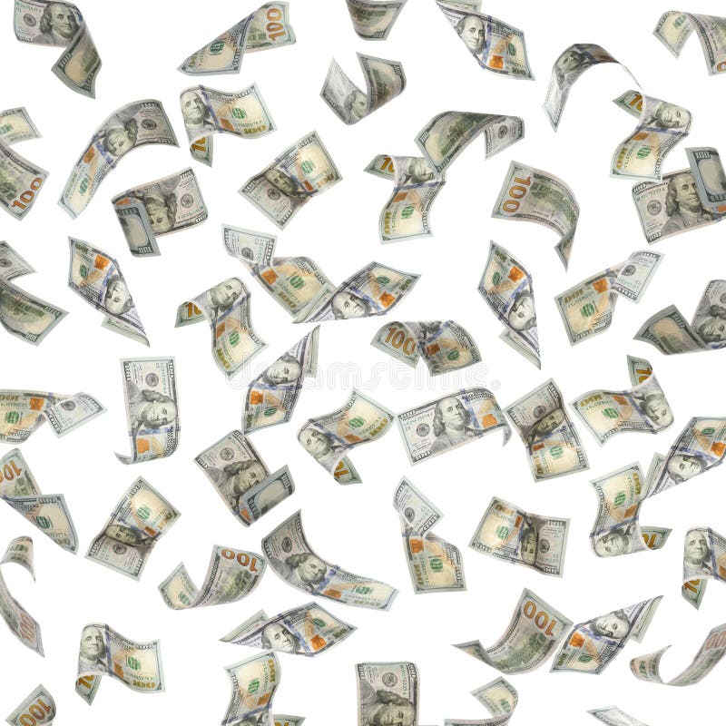 Set of Falling Money on Background. Currency Exchange Stock Photo ...