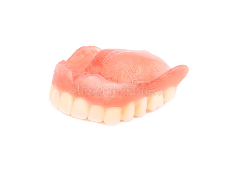 Set of false teeth stock photo. Image of isolated, mold - 75278172