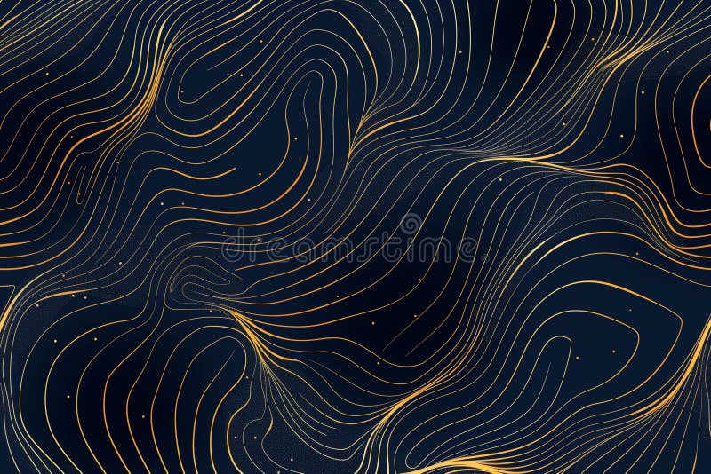 Geometric Line Pattern Poster Design with Abstract Art Invitations on ...