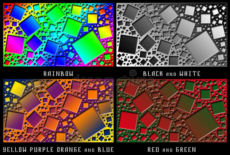 Chaos Colors stock illustration. Illustration of blue - 4411619