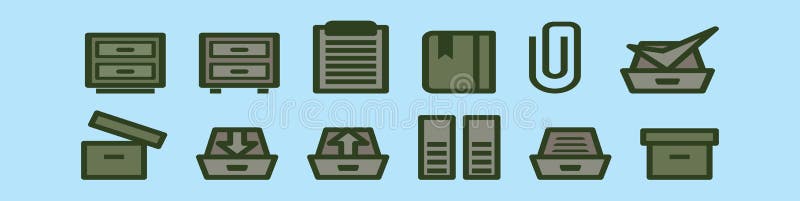 Cartoon File Cabinet Stock Illustrations – 910 Cartoon File Cabinet ...