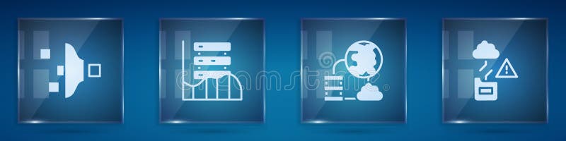 Set Filter Setting, Server, Data, Web Hosting, Network Cloud Connection and Cloud Technology ...