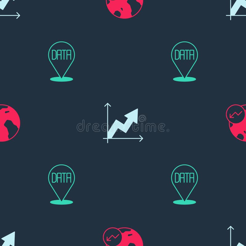 Set Financial Growth, and Data Analysis on Seamless Pattern. Vector ... Set Financial Growth, and Data Analysis on Seamless Pattern. Vector ...