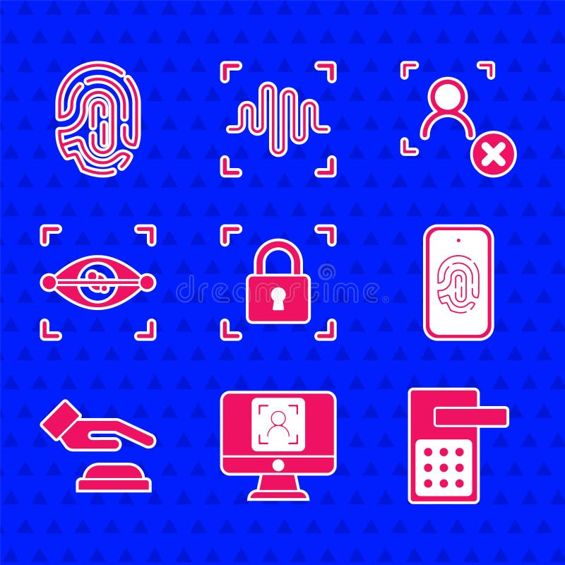 Set Fingerprint with Lock, Face Recognition, Digital Door, Mobile ... Set Fingerprint with Lock, Face Recognition, Digital Door, Mobile ...